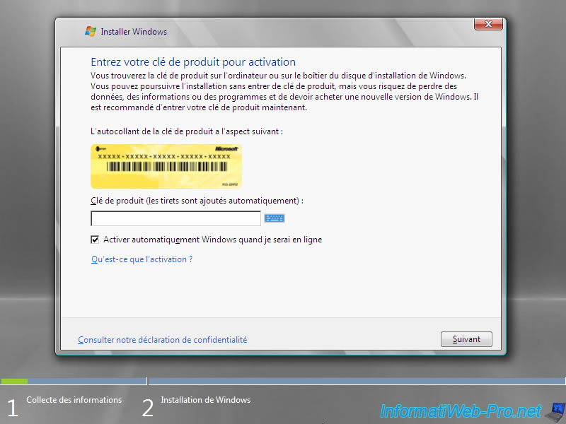 Install Windows Server 2008 - Windows Server - Tutorials - InformatiWeb Pro